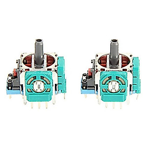 Ambertown 2 x Analog 3D Joystick Thumbstick Controller Rocker for Playstation 4 PS4 Controller Replacement