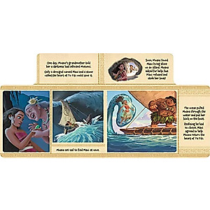 Disney Moana: Busy Board with Wind-Up Car & Track