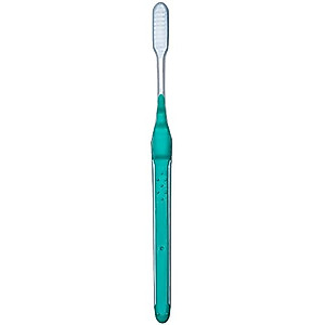 Colgate Slim Soft Toothbrush, Gliding Tips, Compact Soft (Colors Vary) - Pack of 3