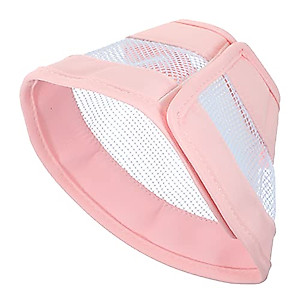 Yardwe 2pcs Compound Cone Collar Bonsai Tree for Aquarium Tank After Surgery Cat Collar Cats Supplies Soft Recovery Collar for Cats Cat Cone Cat Supply Cat Neck Circle PVC Pet Pink Pillow