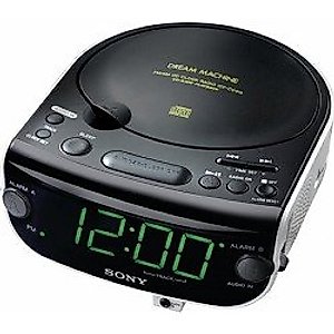 Sony ICF-CD815 AM/FM Stereo CD Clock Radio with Dual Alarm (Discontinued by Manufacturer)