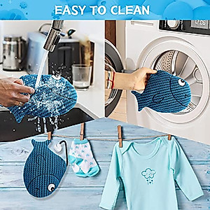 Hot Tub Scum Absorber, Reusable Scum Absorber for Spa Hot Tub, Hot Tub Cleaner for Inside Surface, Hot Tub Accessories for Adults and Kids, Pool Scum Absorber, Spa Defoamer for Hot Tub (2 Pack)