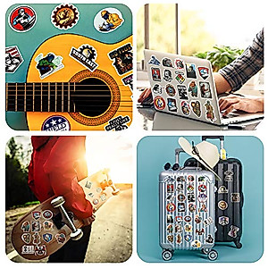 Welder Sticker Funny Welding Helmet Stickers Hard Hat Safety Stickers Construction Helmet Decals for Water Bottle, Vinyl Tool Box Stickers for Welding Helmet Hood, Helmet, Laptop, Luggage (100 Pieces)