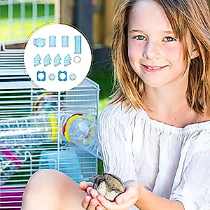 Hamster Cages Cat Cages Indoor Large Hamster Tubes, Hamster Hamster Tubes and Tunnels Hamster Tubes and Tunnels kit Hamster cage Accessories Bedding 1 Set Animal Playpen Dog Cage