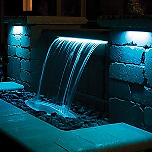 Atlantic Water Gardens SOLCCH06 SOL LED Color Changing Hardscape Light, 6-inch, Multicolored