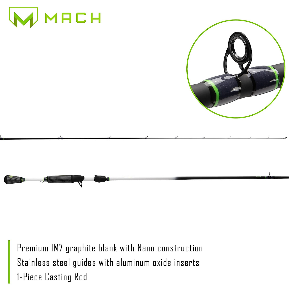 Lew's Mach 7'3"-1 Heavy IM7 Swimjig/Swimbait Casting Rod