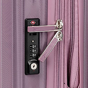 Travelpro Maxlite Air Hardside Expandable Luggage, 8 Spinner Wheels, Lightweight Hard Shell Polycarbonate, Orchid Pink Purple, Checked-Large 28-Inch