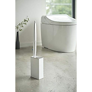 Yamazaki Home Vertical Toilet Wand Stand, No Assembly Req.