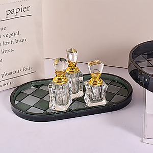 2 Pcs Small Oval Tray Storage Resin Mold Molds Epoxy Resin Ellipse Shaped Tray Coaster for Fruit Candy Jewelry Cup Holder Container, DIY Making Decor Art Crafts