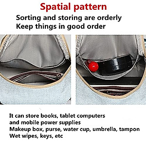 YIMOYICAI Backpack Purse for Women Girl's Convertible Sling Bag Boho Hippie Embroidered Woven Canvas with Woven Cotton Perfect Small Sling Bag Girl in the Wind