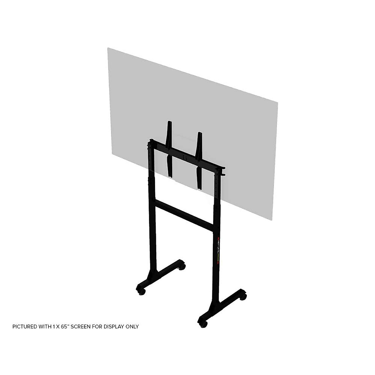 Next Level Racing Free Standing Single Monitor Stand (NLR-A011) and Keyboard and Mouse Tray (NLR-A012) Bundle