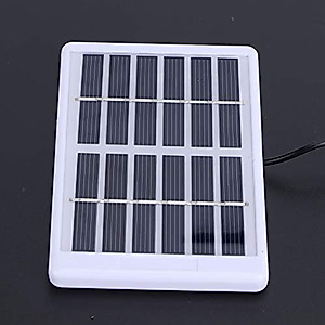 Solar panel polycrystalline silicon solar panel charger mini USB port for home lighting for low consumption equipment