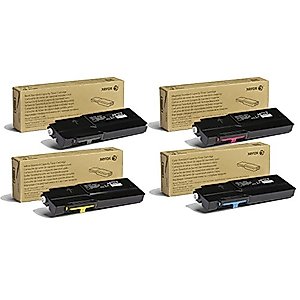Xerox VersaLink C400/C405 Color + Black Standard Capacity Toner Cartridge Multi-Pack (2,500 Pages) - 106R03500, 106R03501