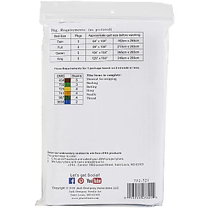 Jack Dempsey Golden Sunflowers Quilt Blocks, White