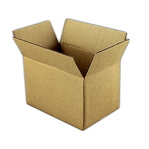 15 EcoSwift 7x4x4 Corrugated Cardboard Packing Boxes Mailing Moving Shipping Box Cartons 7 x 4 x 4 inches