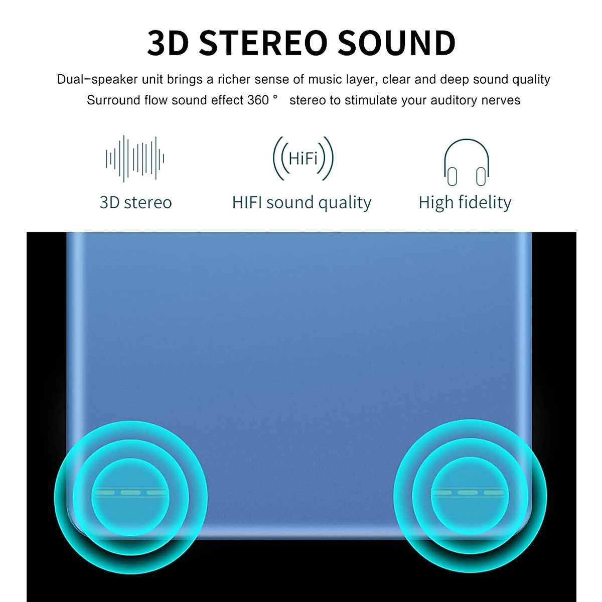 Ejoyous 10.1 Inch Tablet, Android 11 Tablet, 2.4G 5G Dual Band, 6GB 128GB RAM, Front 5MP Rear 13MP Camera, 1960x1080 IPS, Bluetooth 5.0, 8800mAh Calling Tablet 100‑240V (US Plug)