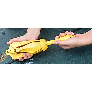 QPURO Kayak Anchor Kit - 3.5 lb Grapnel Anchor, Marine Anchor, Folding Anchor - Ideal for Kayak Fishing, Paddle Boards (SUP), PWC, Jet Ski's, Small Boats (Yellow)