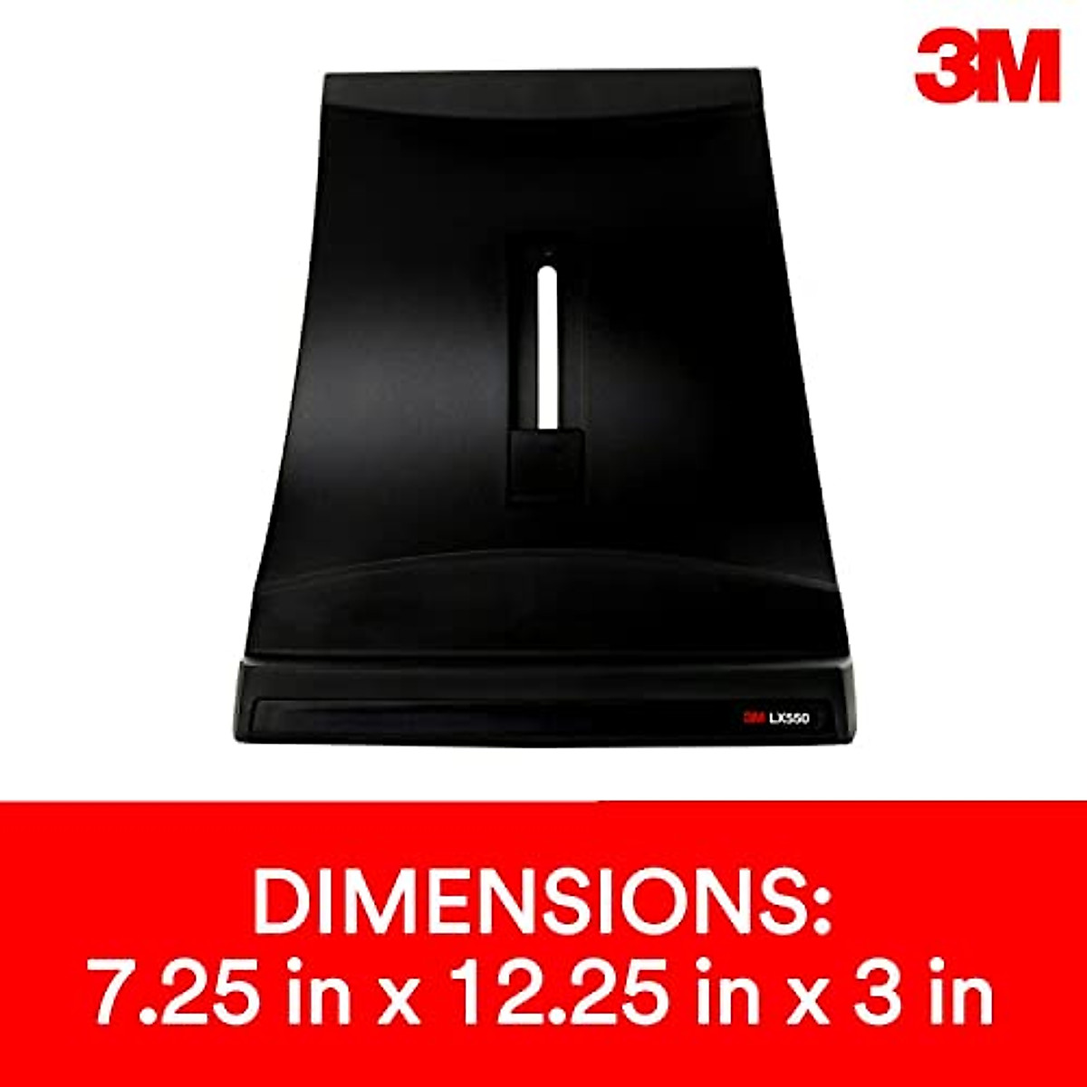 3M Laptop Stand LX550: Raise Screen, Save Space, Reduce Neck Strain