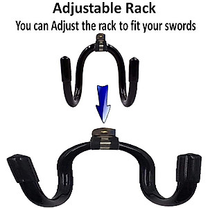 Rolling Pin Holder Rolling Pin Display Rack Rolling Pin Storage Organizers, Home Decor kitchen Wall Mount Hooks – Wall Hanging Multi Purpose Bottle Rack - Hardware Included - No Rolling Pin