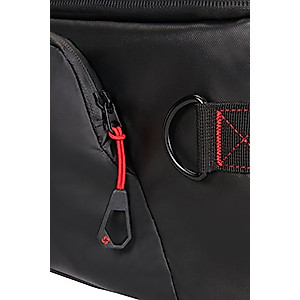 Samsonite Duffle with 2 Wheels S (55 cm-48.5 L), Black (Black)