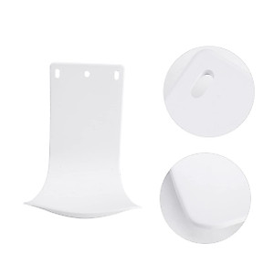 Mobestech 2pcs Plastic Water Tray Automatic Dispenser Trays Foam Soap Dispenser Tray Washer Pan Tray Soap Dispenser Bracket Soap Dispenser Wall Mount Drip Tray White Abs Household Decorate