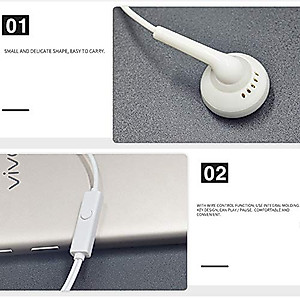 Superjiuex Mobile Phone Earphones Earphone Type Android Universal Wire Control Earphones Sports Earplugs