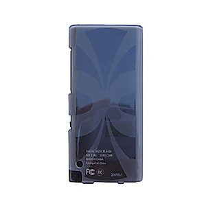 Sony Walkman NW-E393 / NW-E394 / NW-E395 MP3 Player TPU Cover - iShoppingdeals Slim Fit, Anti-Slip Protective TPU Rubber Gel Cover for Sony Walkman NW-E393 / NW-E394 / NW-E395 MP3 Player - Smoke
