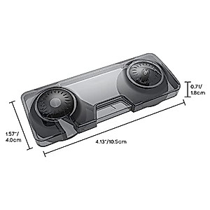 EUDEMON 2 Pack Childproof Refrigerator Lock, Baby Safety French Fridge Door Lock, Freezer Lock, Invisible Cabinet Cupboard Lock for Toddlers, Easy to Install, no Tools Need or Drill (Clear-Black)