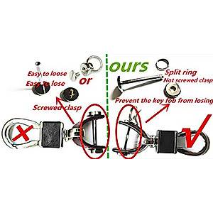 KAWIHEN Leather Smart Remote Key Fob Case Keyless Entry Case Holder Cover For Toyota Avalon Camry Corolla Highlander Prius RAV4 Venza HYQ14ACX HYQ14AAB HYQ12ACX HYQ14AEM