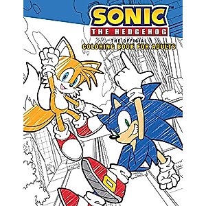 Sonic the Hedgehog: The Official Adult Coloring Book