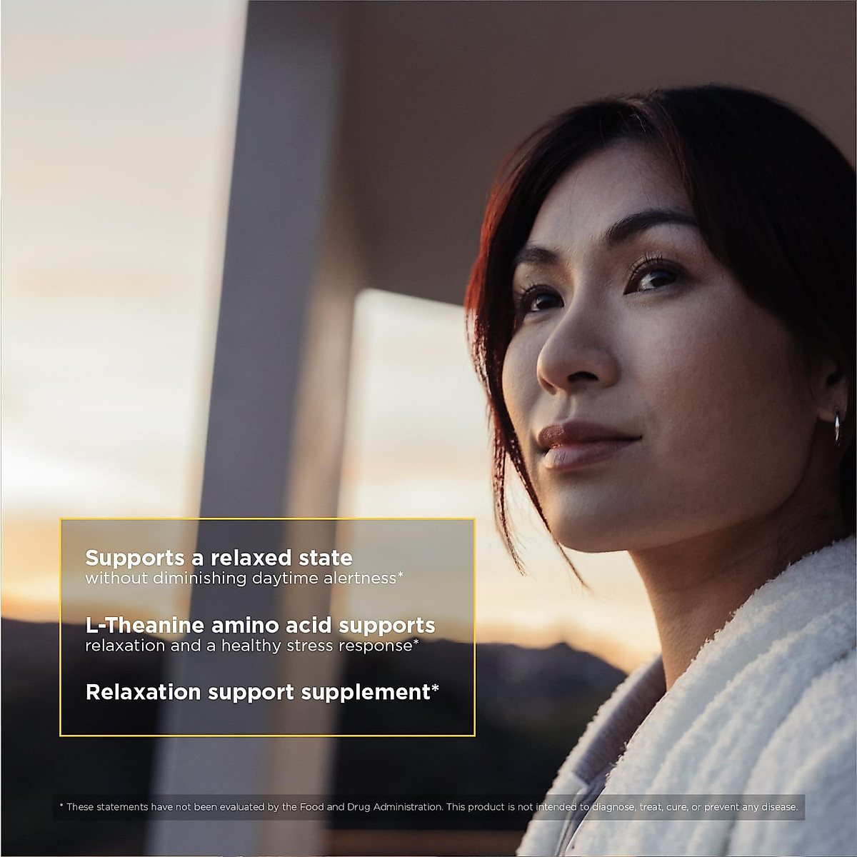 Integrative Therapeutics L-Theanine - L-Theanine to Support a Relaxed State* - Healthy Stress Response* - Vegan & Gluten-Free Amino Acid Supplement - 200 mg, 60 Capsules