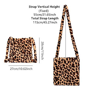 Ovida Cute Fuzzy Purse Y2K Fluffy Shoulder Bag Plush Furry Tote Bag Aesthetic Fairy Grunge Purse Y2K Accessories