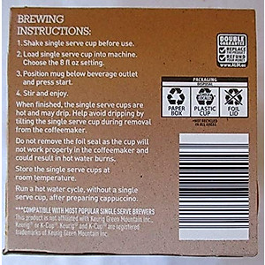 Barissimo Cappuccino Coffee Cocoa Pods 2 Pack K-Cup Compatible (Caramel Cappuccino And French Vanilla Cappuccino)