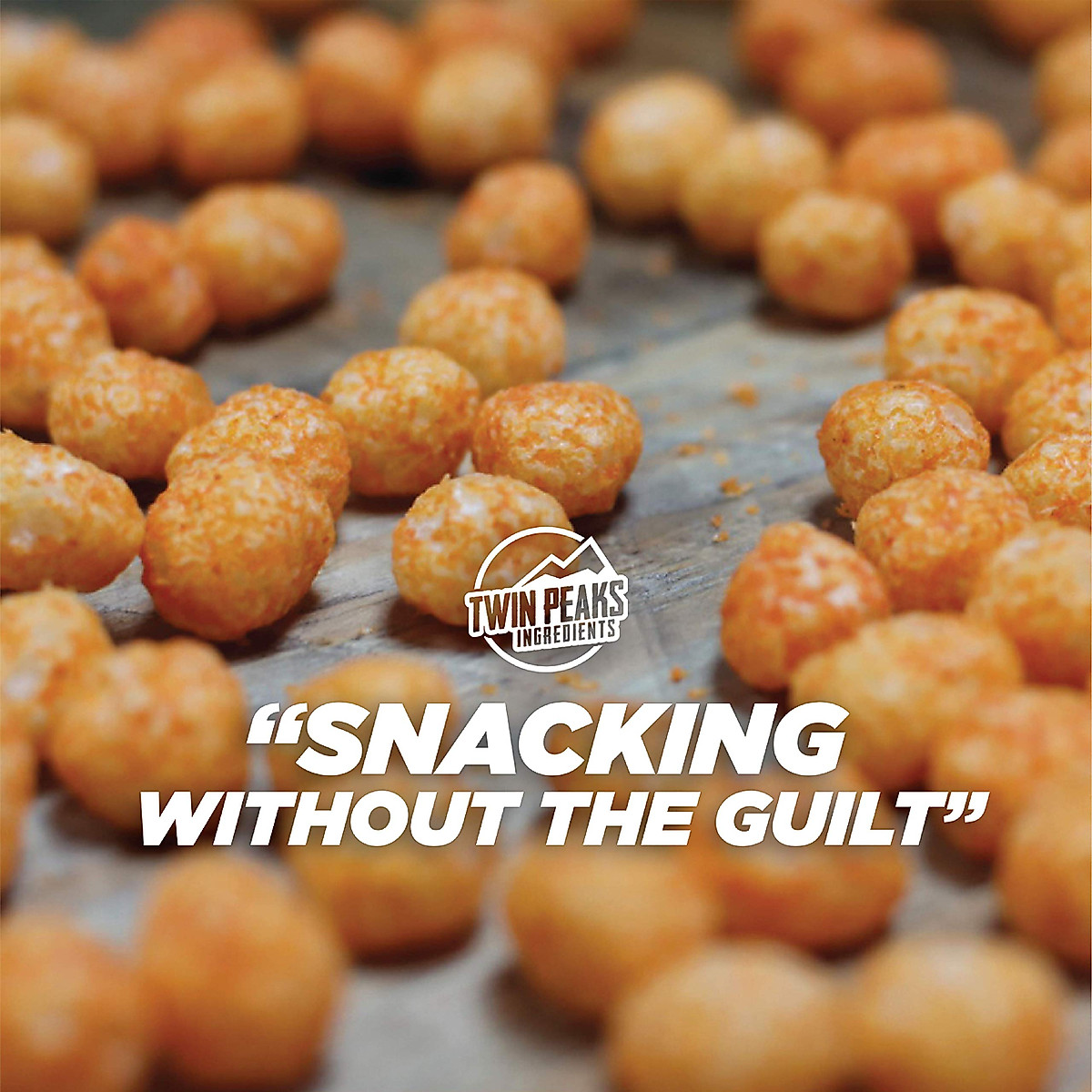 Twin Peaks Low Carb, Keto Friendly Protein Puffs, 1 Jug Garlic Parmesan Flavor Puffs + 1 Jug Nacho Cheese Flavor Puffs