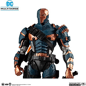 McFarlane Toys DC Multiverse Deathstroke: Batman: Arkham Origins 7-inch Action Figure, Multicolor (15342-2)
