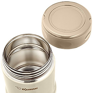 Zojirushi SW-EE35-CC Stainless Steel Food Jar, 11.8 fl oz (350 ml), Cream