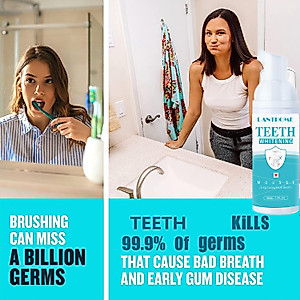 3PCs Teeth Whitening Mouthwash, Calculus Removal, Healing Mouth Ulcers, Eliminating Bad Breath, Prevents and Treats Cavities,Tooth Regeneration(50ml)