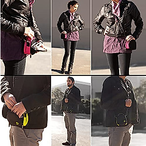 Protective Slim Camera Case Pouch Bag Compatible with Akaso EK7000, Brave 4 6 Plus 7 LE, V50X V50 Pro SE Elite Action Camera (Pink)