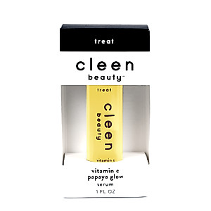 Cleen Beauty Vitamin C Serum for Face with Papaya Enzyme | Face Serum for Women - Paraben Free | Papaya Skin Glow Serum, 1 Fl. Oz.