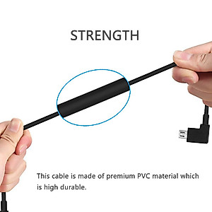 AxPower OTG Micro USB to iPhone iOS Cable 1ft Connector for DJI Spark Mavic Mini Mavic Pro Mavic 2 Pro Zoom Air Reverse Data Cable for iPhone 7 8 X