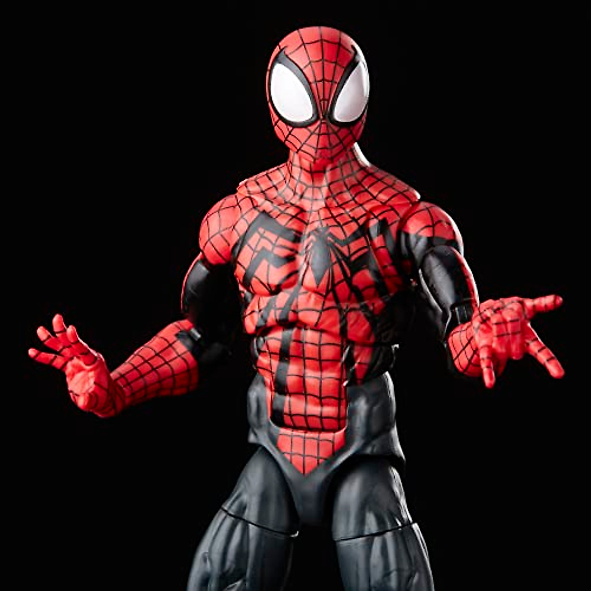 Marvel Legends Series Ben Reilly Spider-Man, Spider-Man Legends Collectible 6 Inch Action Figures, 2 Accessories
