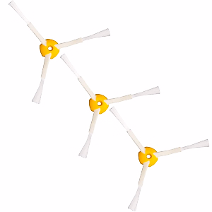 HyacGoaw Replaced Side Brushes (3- Pack) Compatible with iRobot Roomba 500 & 600 & 700 Series Vacuum Cleaner,3-Armed Side Brushes Compatible with iRobot Vacuum Cleaner 600 610 620 760 770 780