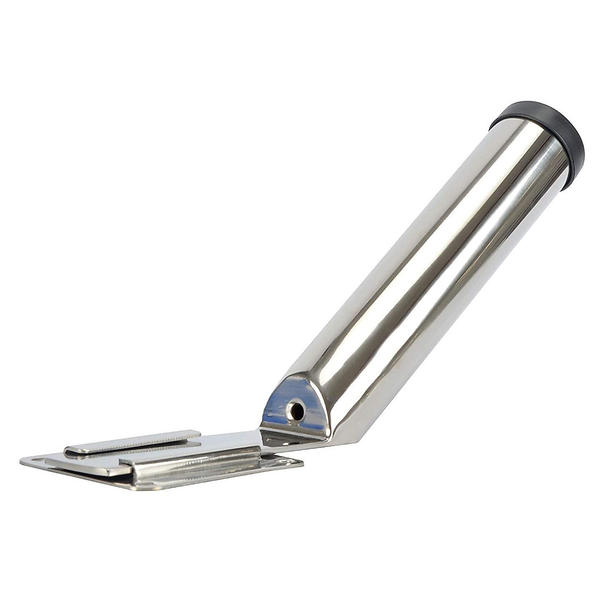 Amarine Made Set of 2 Stainless Steel Slide Mount Removable Fishing Rod Holder