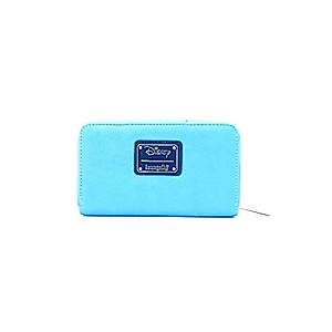 Loungefly x Lilo and Stitch Pineapple Stitch Chenille Snap Wallet, Blue, Standard