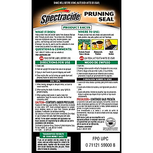 Spectracide Pruning Seal, Aerosol, 13-Ounce - 2 Pack