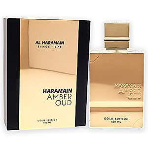 Al Haramain Amber Oud Unisex EDP Spray (Gold Edition) 4 oz
