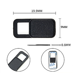 Tofficu 9pcs Camera Cover Computer Accessories Intelligent Protector