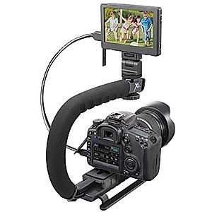 Camera Stabilizing Pro Grip Handle for Sony A5000 Alpha ILCE-5000 ILCE-5000L