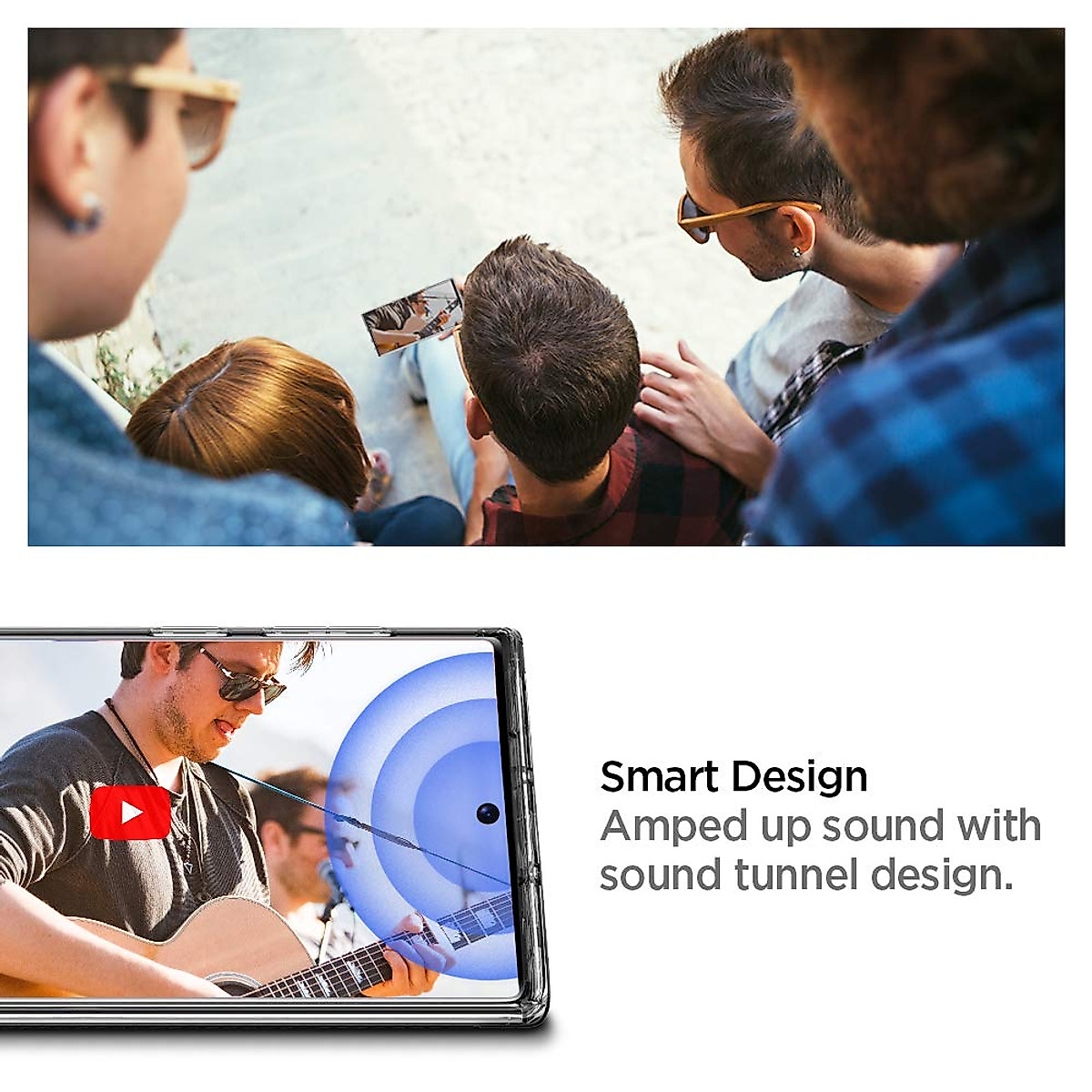 Spigen Ultra Hybrid Designed for Samsung Galaxy Note 10 Plus Case/Galaxy Note 10 Plus 5G Case (2019) - Crystal Clear