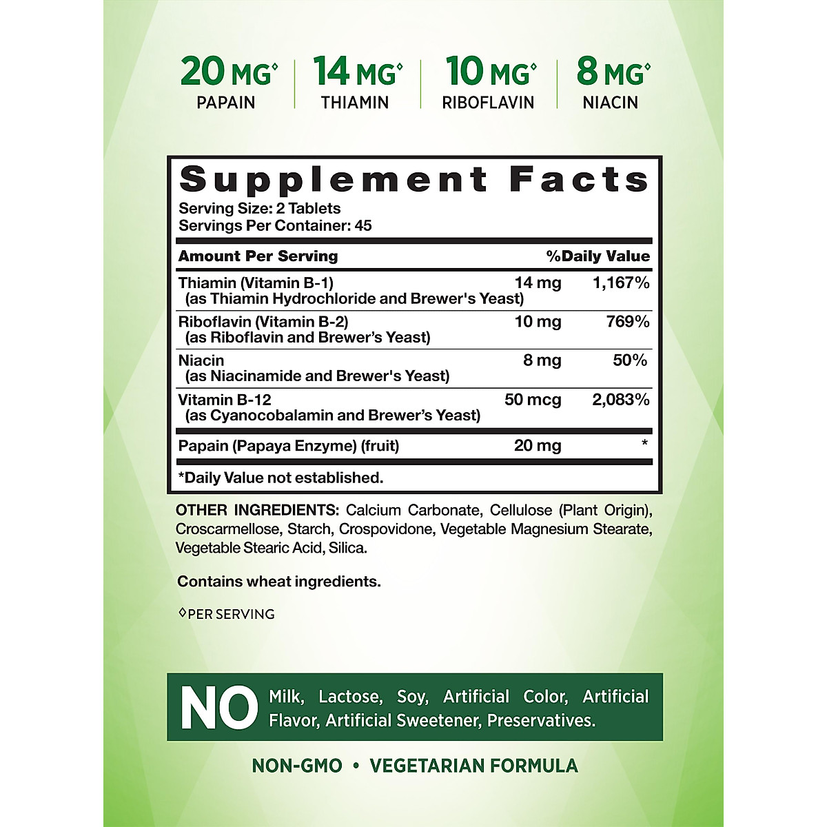 Nature's Truth Vitamin B Complex | Plus B12 | 90 Tablets | Vegetarian and Non-GMO Supplement